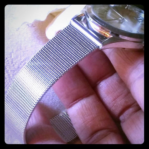 Vintage | Accessories | Vintage Unisex Mesh Band Watch | Poshmark
